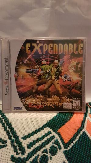 Expendable | Item, Box, and Manual | Sega Dreamcast