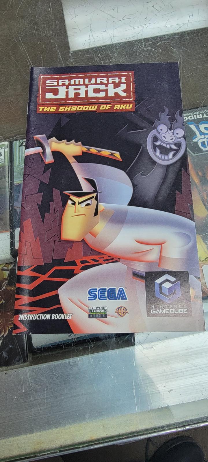 Samurai Jack Shadow of Aku | Manual only | Gamecube