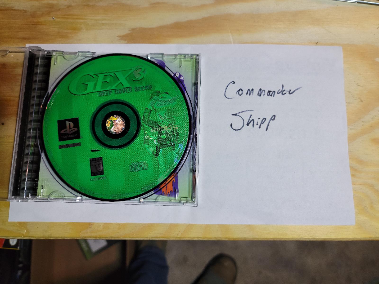 Gex 3: Deep Cover Gecko | Item and Box only | Playstation