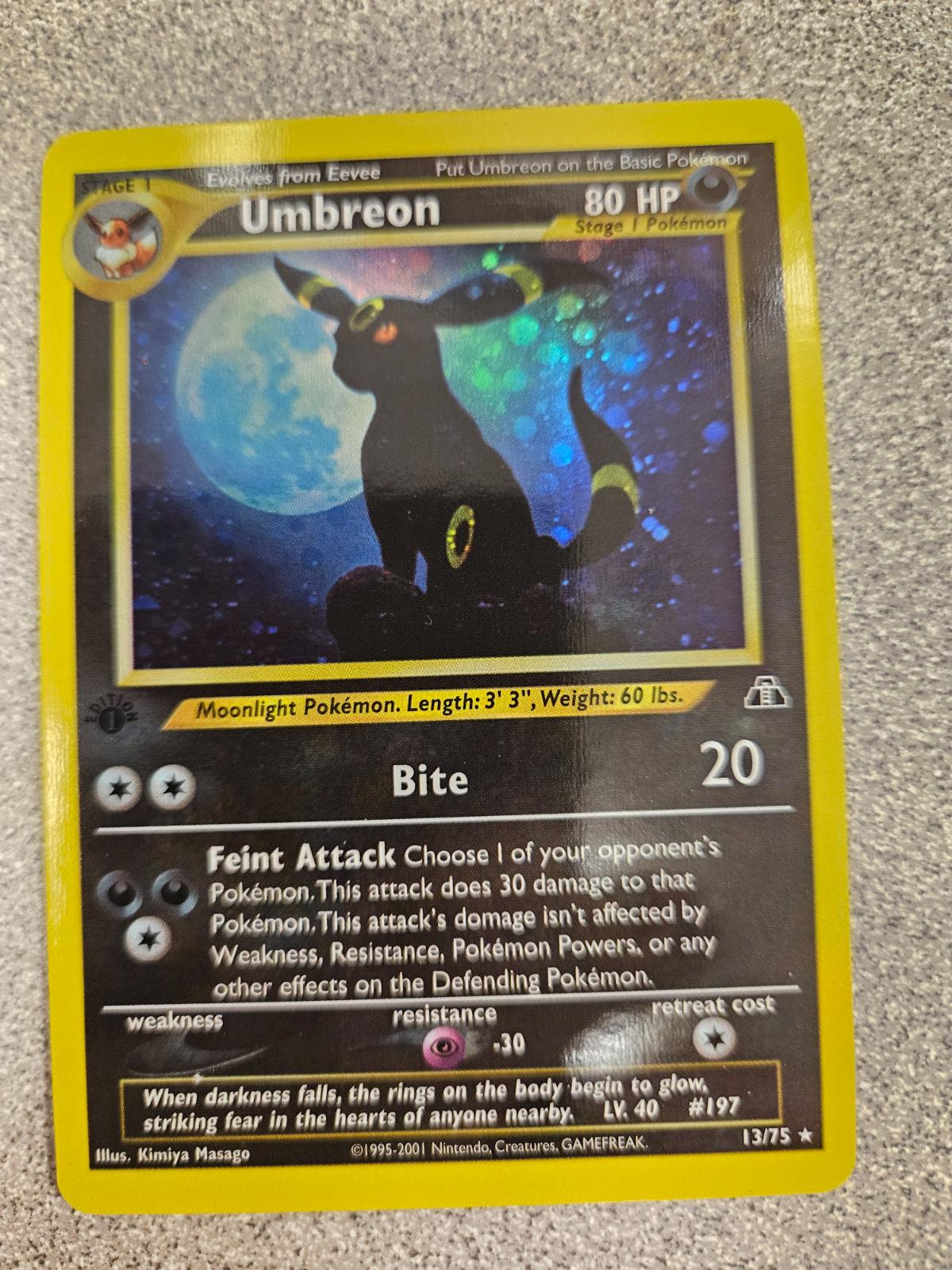 Umbreon [1st Edition] | Ungraded | Pokemon Neo Discovery