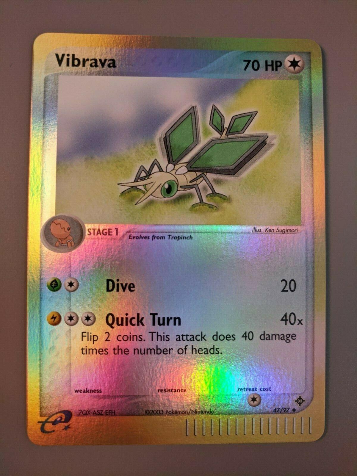 Vibrava [Reverse Holo] #47 Prices | Pokemon Dragon | Pokemon Cards