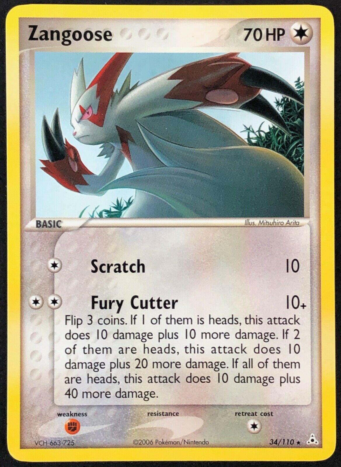 Zangoose #34 Prices | Pokemon Holon Phantoms | Pokemon Cards