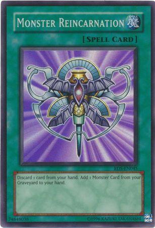 Monster Reincarnation RDS-EN045 Precios | YuGiOh Rise of Destiny ...