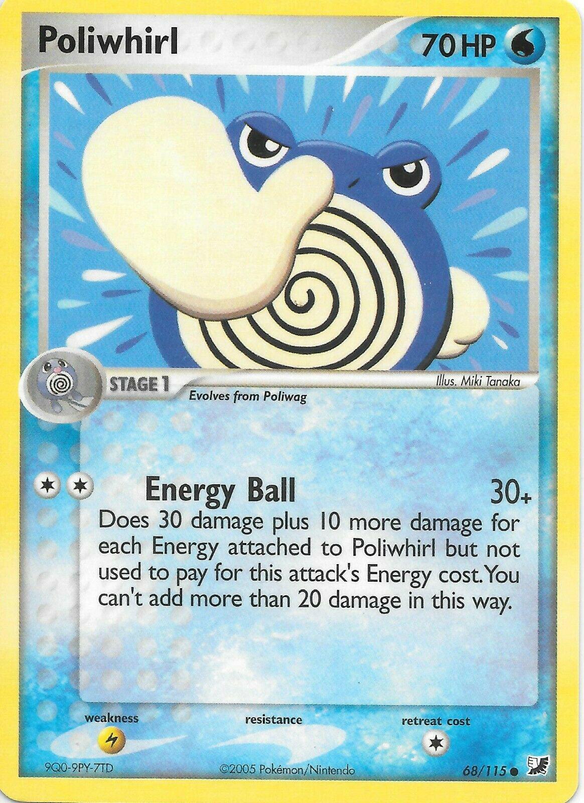 Poliwhirl #68 Prices | Pokemon Unseen Forces | Pokemon Cards