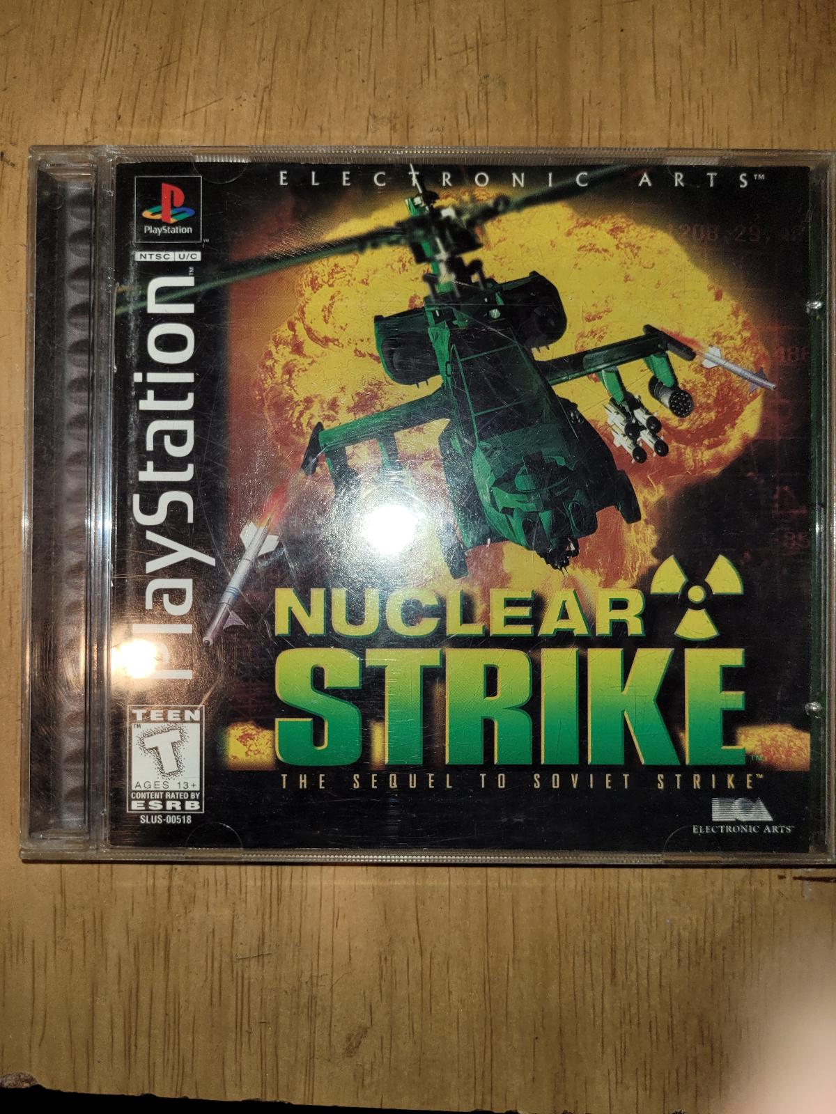 Nuclear Strike | Item, Box, and Manual | Playstation