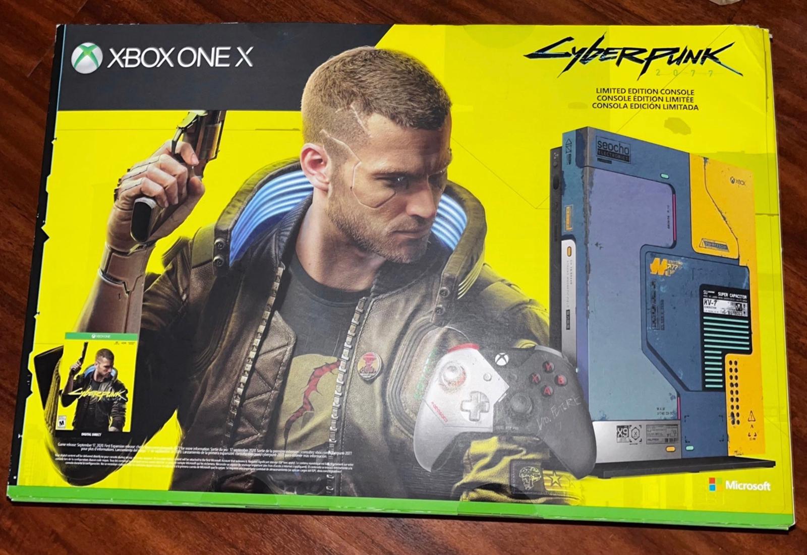 Xbox One X [Cyberpunk 2077 Edition] | Item, Box, and Manual | Xbox One