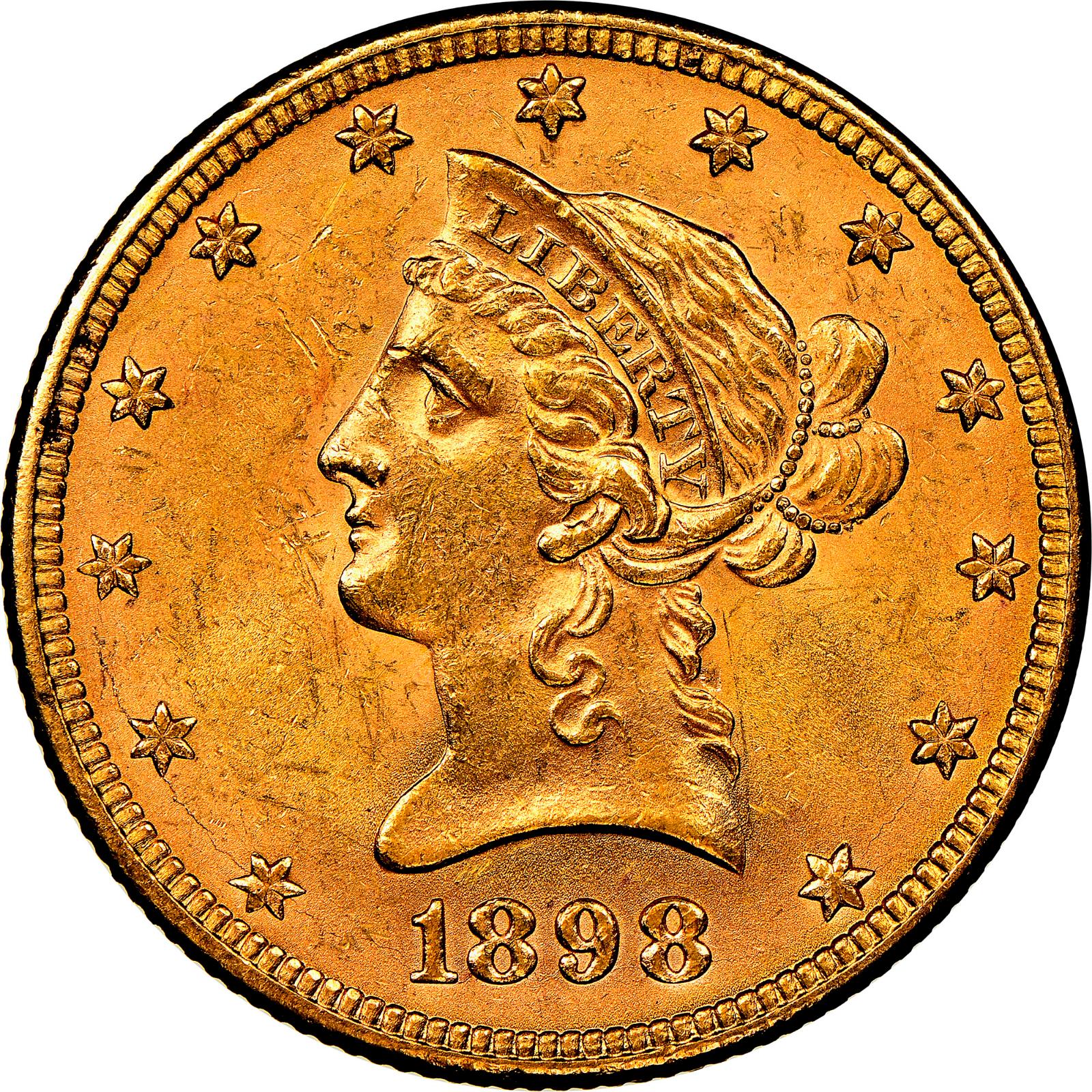 1898 Liberty Head Gold Eagle Prices | Ungraded, NGC, PCGS Values