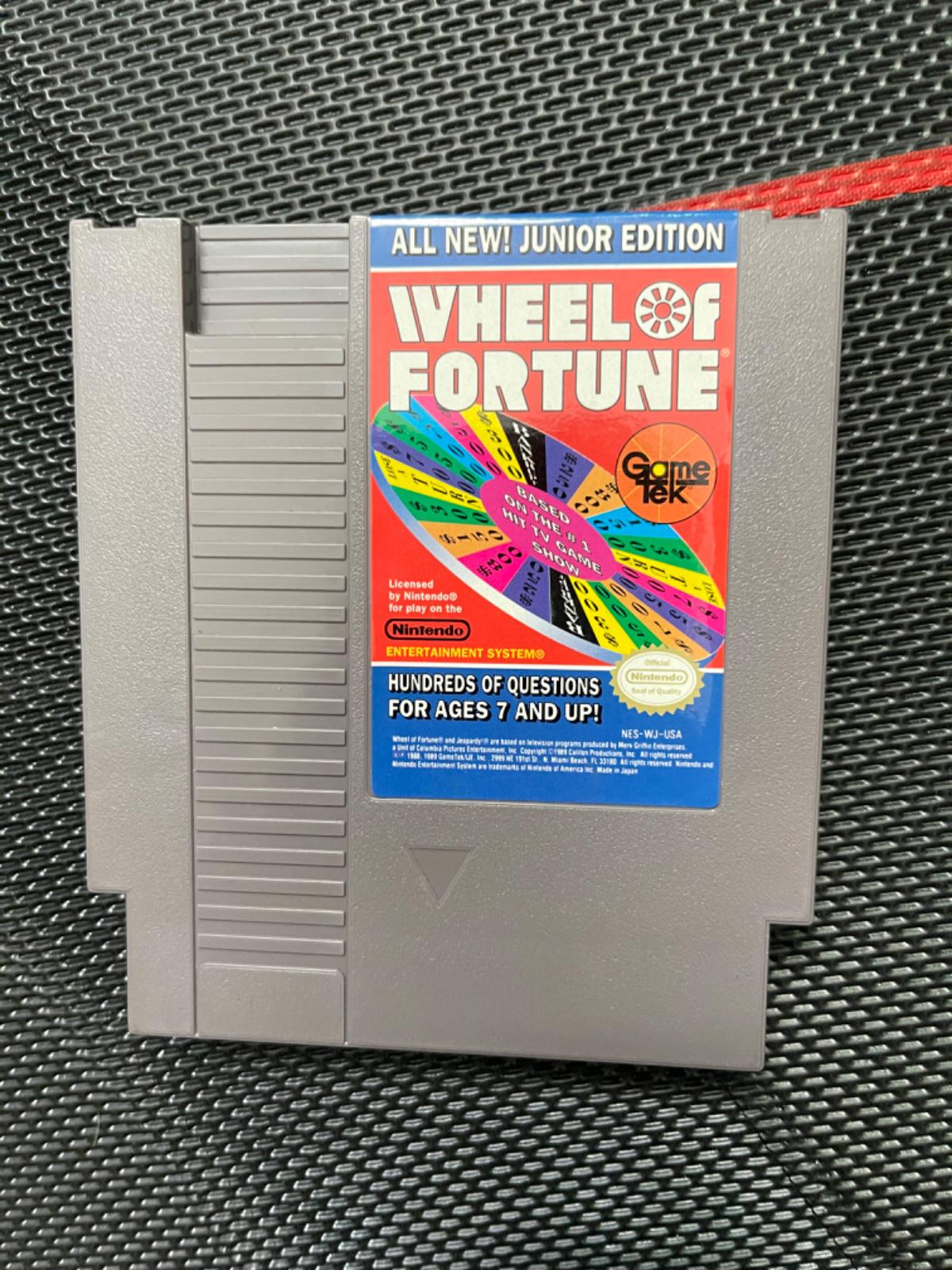 Wheel of Fortune Junior Edition | Item only | NES