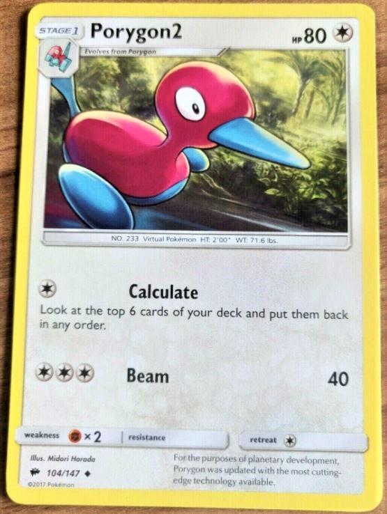Porygon2 #104 Prices | Pokemon Burning Shadows | Pokemon Cards
