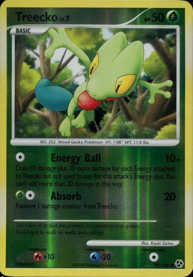 Treecko [Reverse Holo] #90 Prices | Pokemon Great Encounters | Pokemon ...
