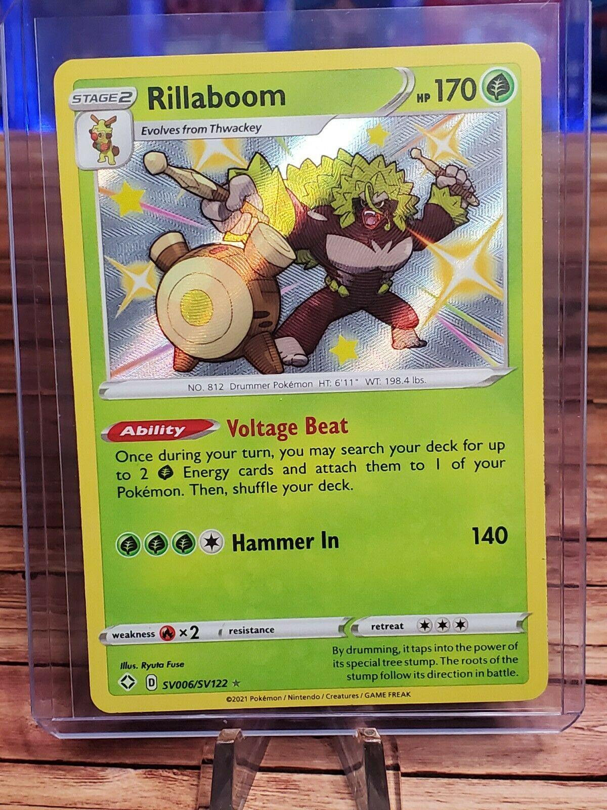 Rillaboom #SV006 Prices | Pokemon Shining Fates | Pokemon Cards