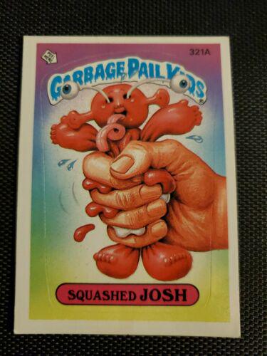 Squashed JOSH #321A Prices | 1987 Garbage Pail Kids | GPK Cards