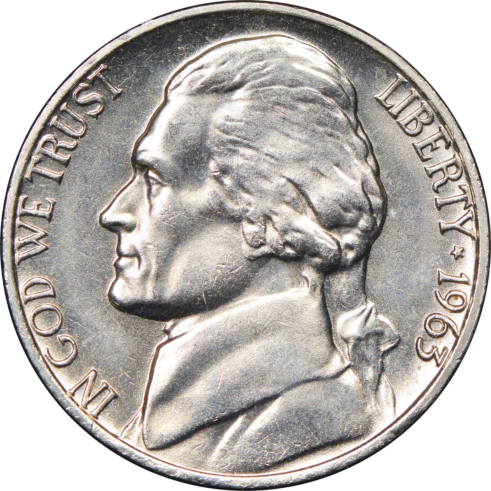 1963 Jefferson Nickel Prices | Ungraded, NGC, PCGS Values