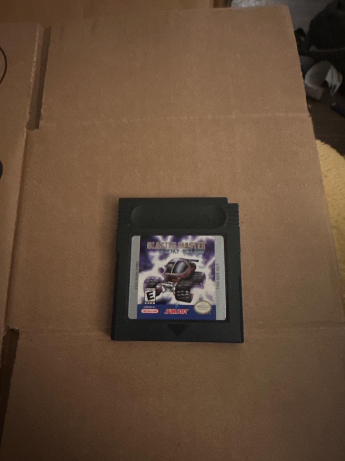 Blaster Master Enemy Below | Item only | GameBoy Color