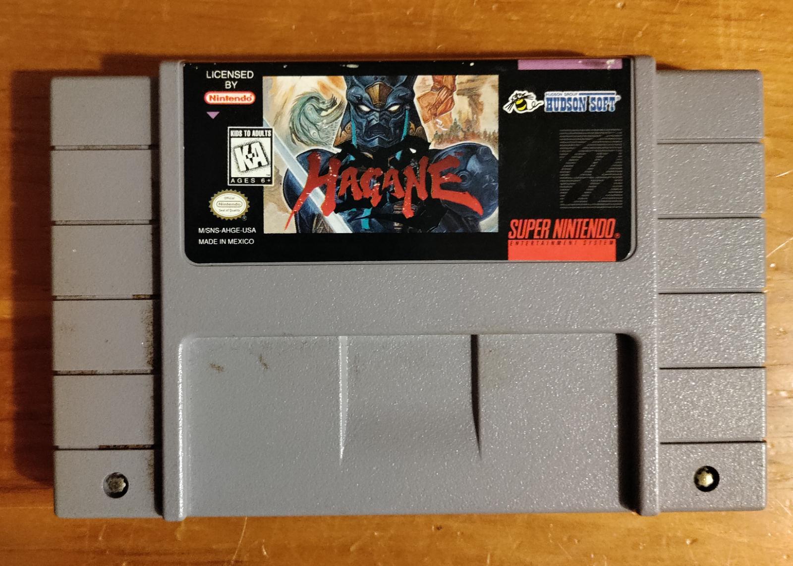 Hagane The Final Conflict | Item only | Super Nintendo