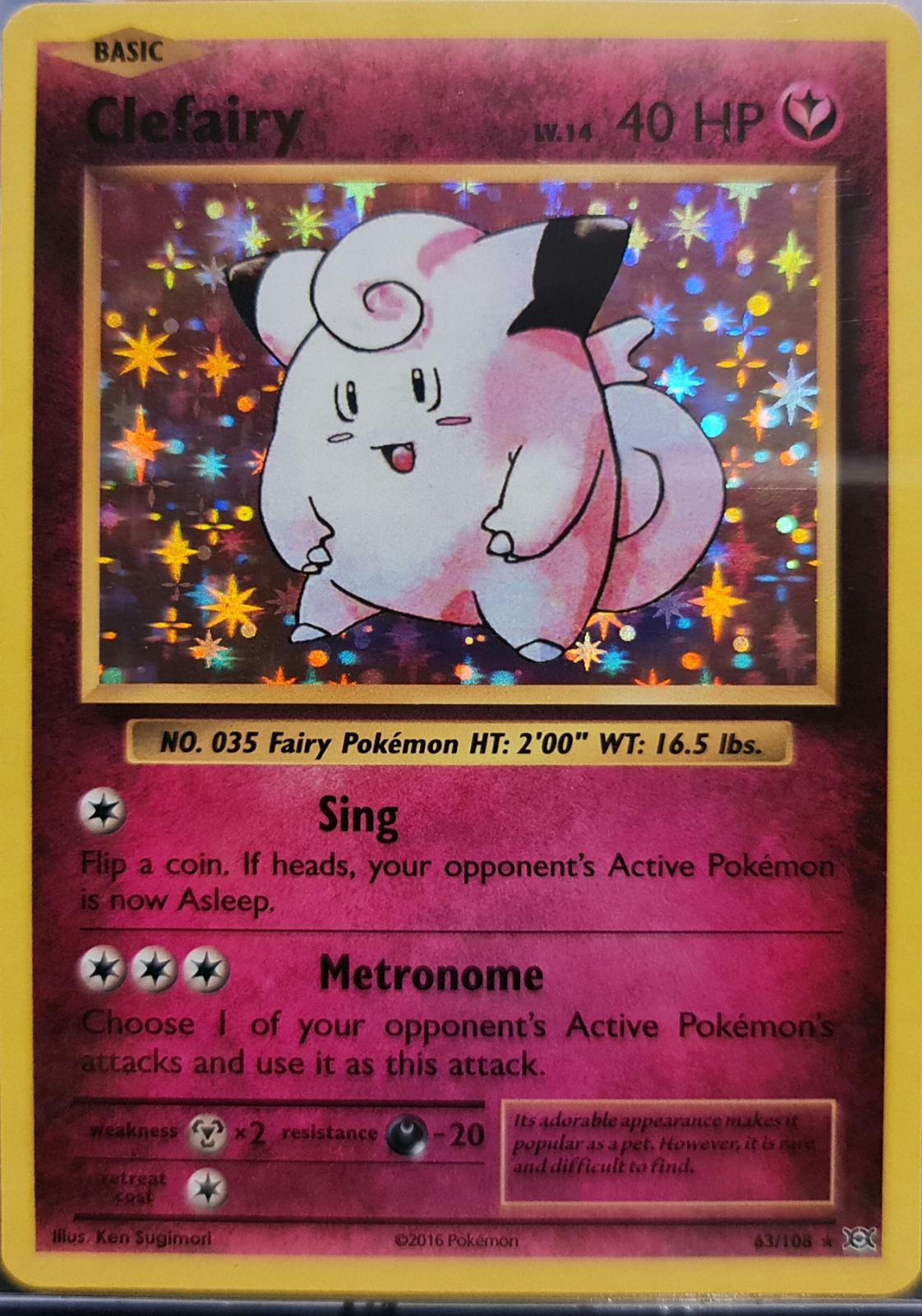Clefairy #63 Prices | Pokemon Evolutions | Pokemon Cards