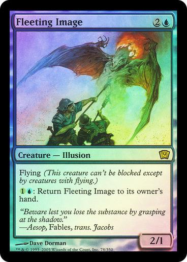 Fleeting Image [Foil] Prices | Magic 9th Edition | Magic Cards