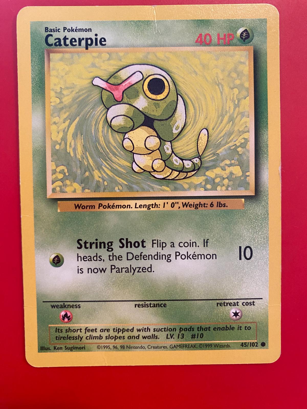 Caterpie | Ungraded | Pokemon Base Set
