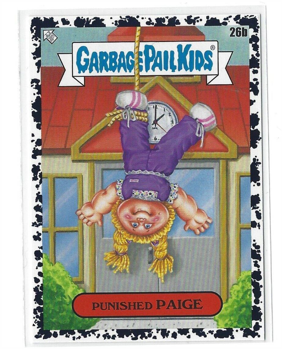 Punished PAIGE [Black] #26b Prices | Garbage Pail Kids Late To School ...