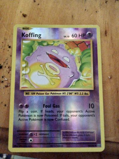Koffing [Reverse Holo] | Ungraded | Pokemon Evolutions