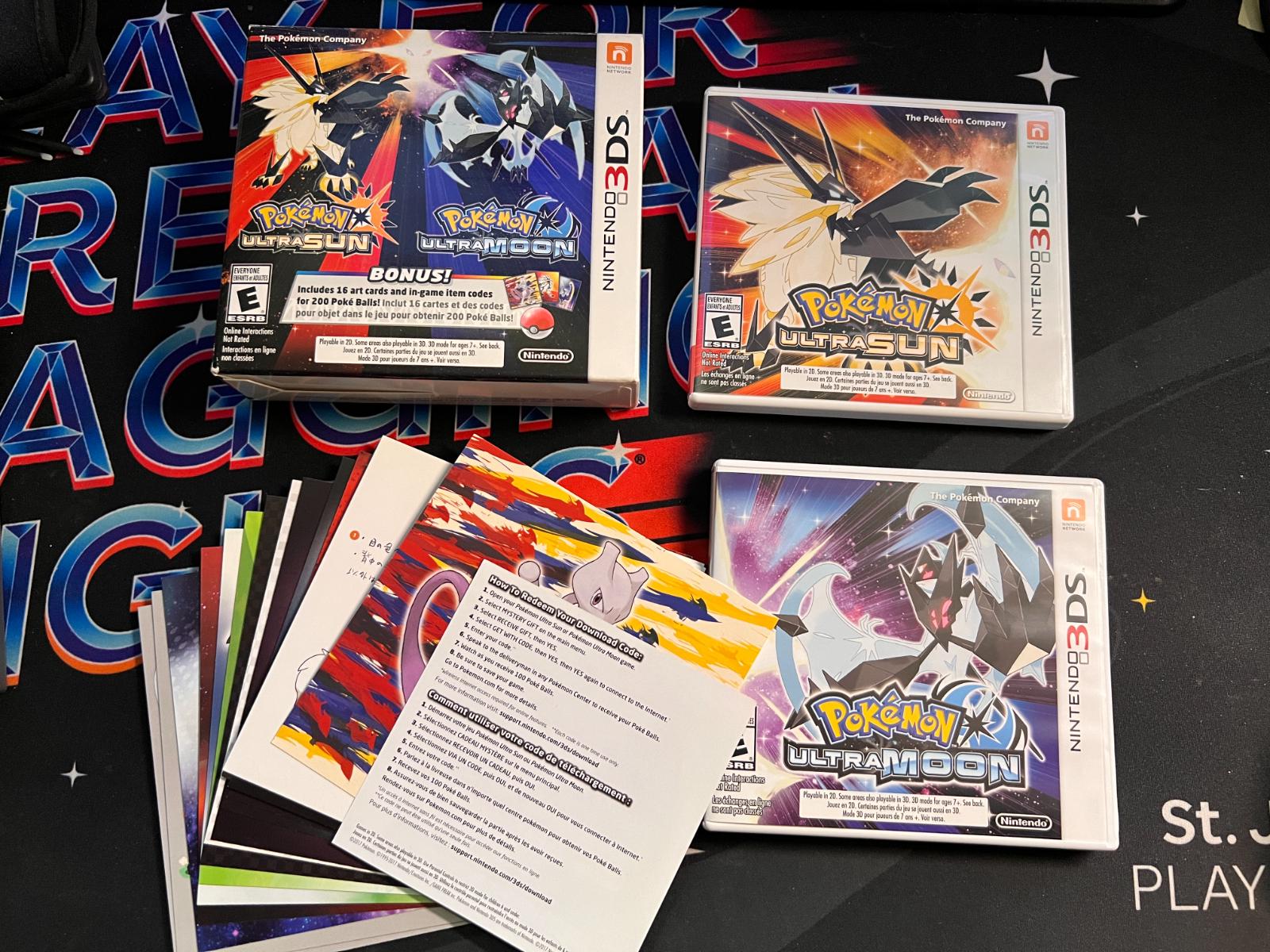 Pokemon Ultra Sun & Pokemon Ultra Moon Dual Pack | Item, Box, and ...