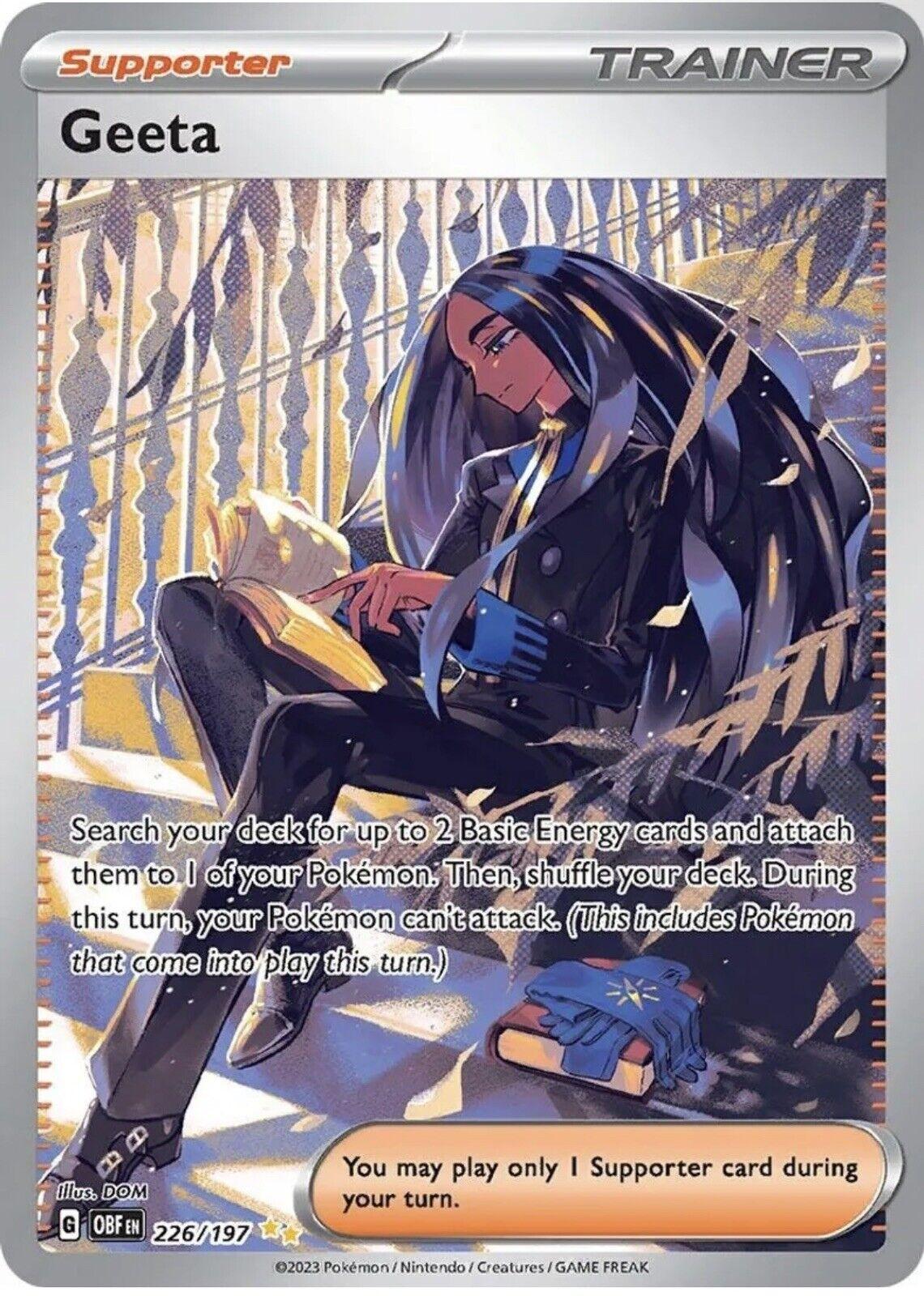 Geeta #226 Prices | Pokemon Obsidian Flames | Pokemon Cards