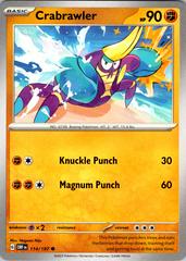 Crabrawler #114 Prices | Pokemon Obsidian Flames | Pokemon Cards