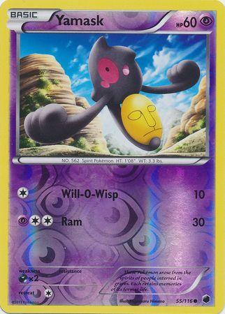 Yamask [Reverse Holo] #55 Prices | Pokemon Plasma Freeze | Pokemon Cards