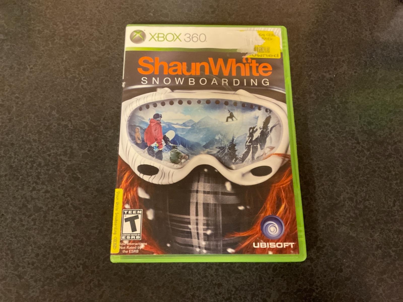 Shaun White Snowboarding | Item, Box, and Manual | Xbox 360