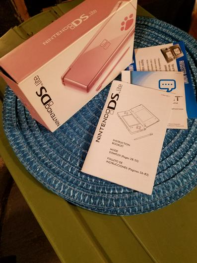 Coral Pink Nintendo DS Lite | Box and Manual only | Nintendo DS