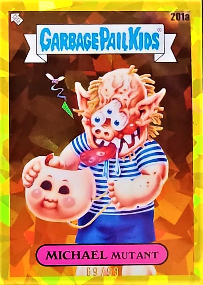 MICHAEL Mutant [Yellow] #201a Prices | Garbage Pail Kids 2022 Sapphire ...
