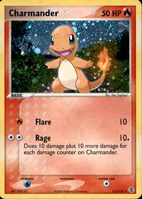 Charmander #113 Prices | Pokemon Fire Red & Leaf Green | Pokemon Cards