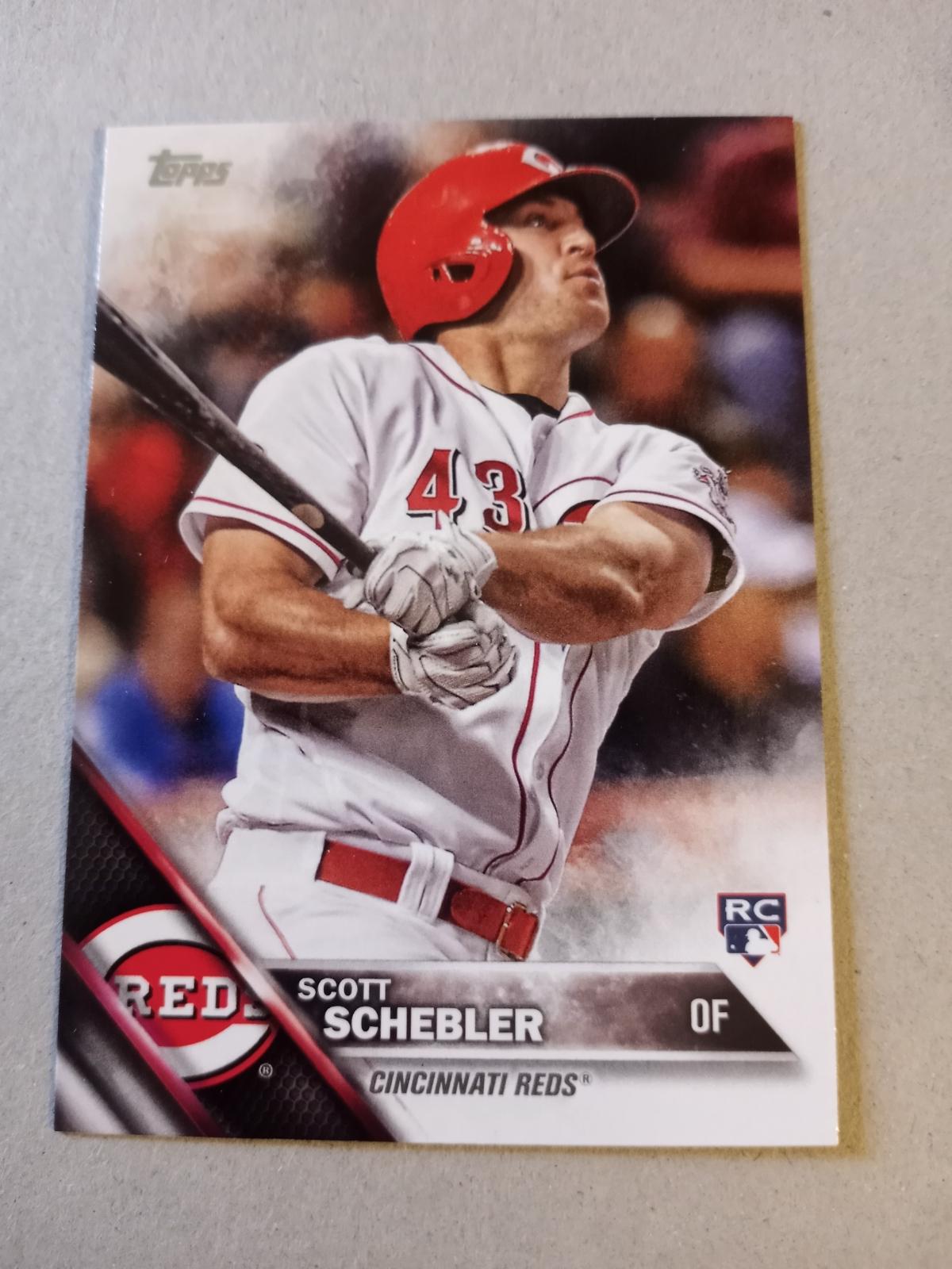 Scott Schebler | Ungraded | 2016 Topps Update