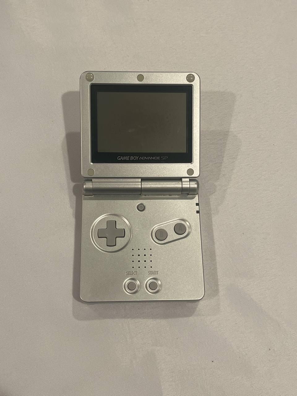 Platinum Gameboy Advance SP | Item only | GameBoy Advance