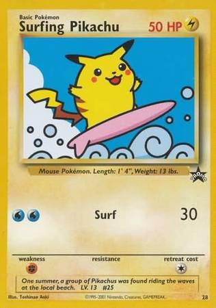 Surfing Pikachu #28 Prices | Pokemon Promo | Pokemon Cards