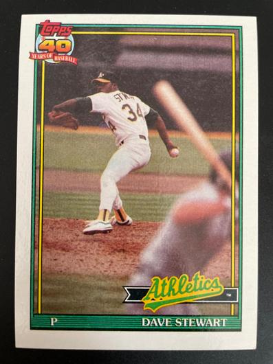 Dave Stewart | Ungraded | 1991 Topps