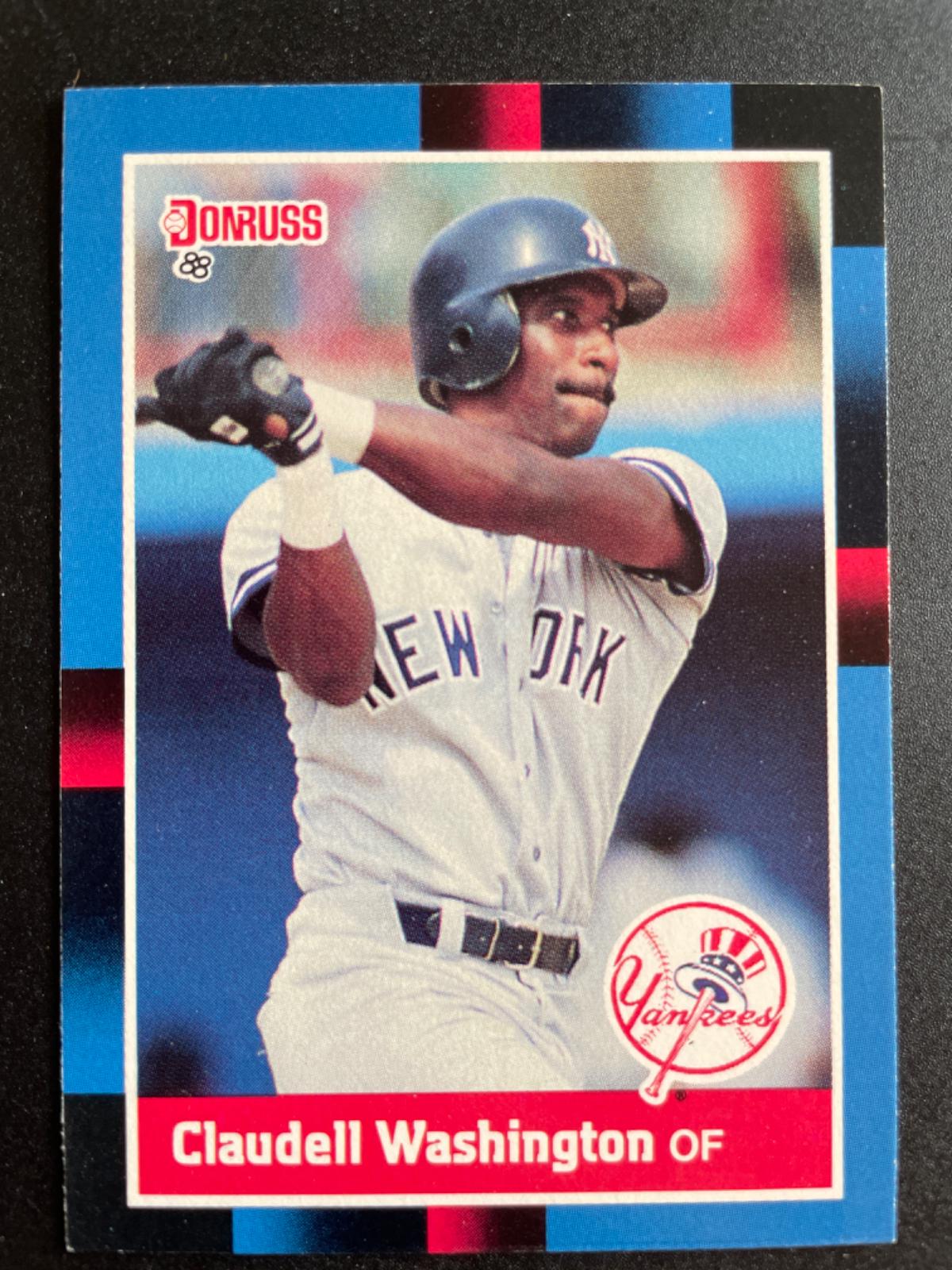 Claudell Washington | Ungraded | 1988 Donruss