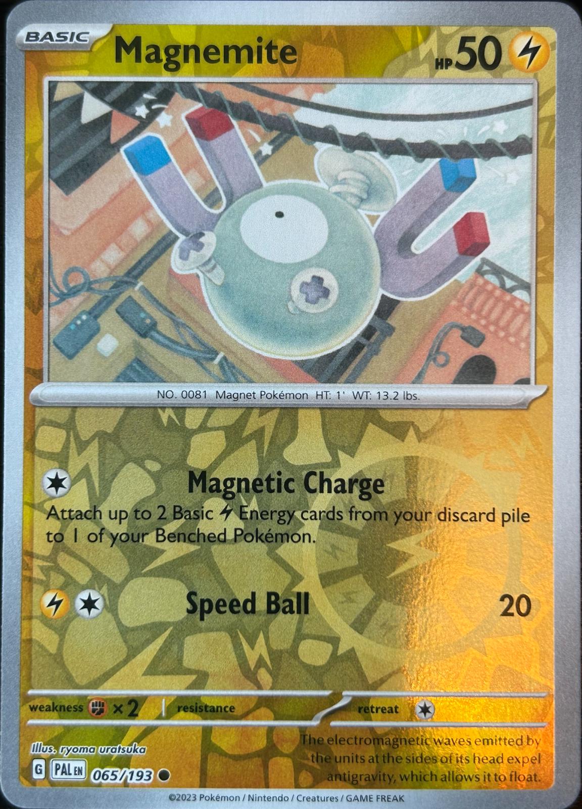 Magnemite [Reverse Holo] #65 Prices | Pokemon Paldea Evolved | Pokemon Cards