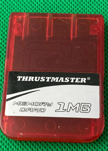Thrustmaster Memory Card 1MB Prices Playstation | Compare Loose, CIB ...
