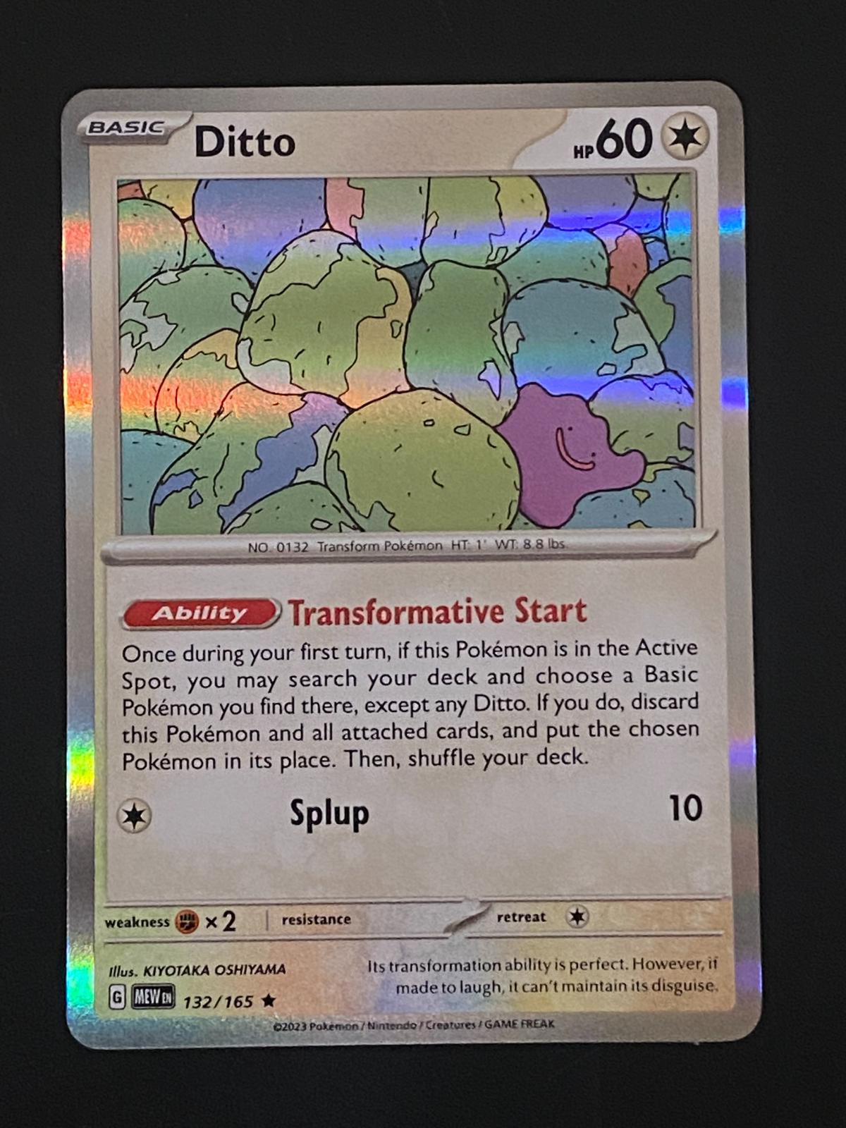 Ditto [Reverse Holo] | Ungraded | Pokemon Scarlet & Violet 151