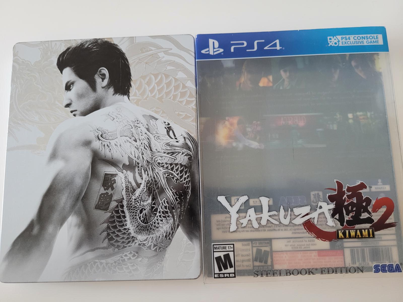 Yakuza Kiwami 2 [Steelbook Edition] | Item, Box, and Manual | Playstation 4