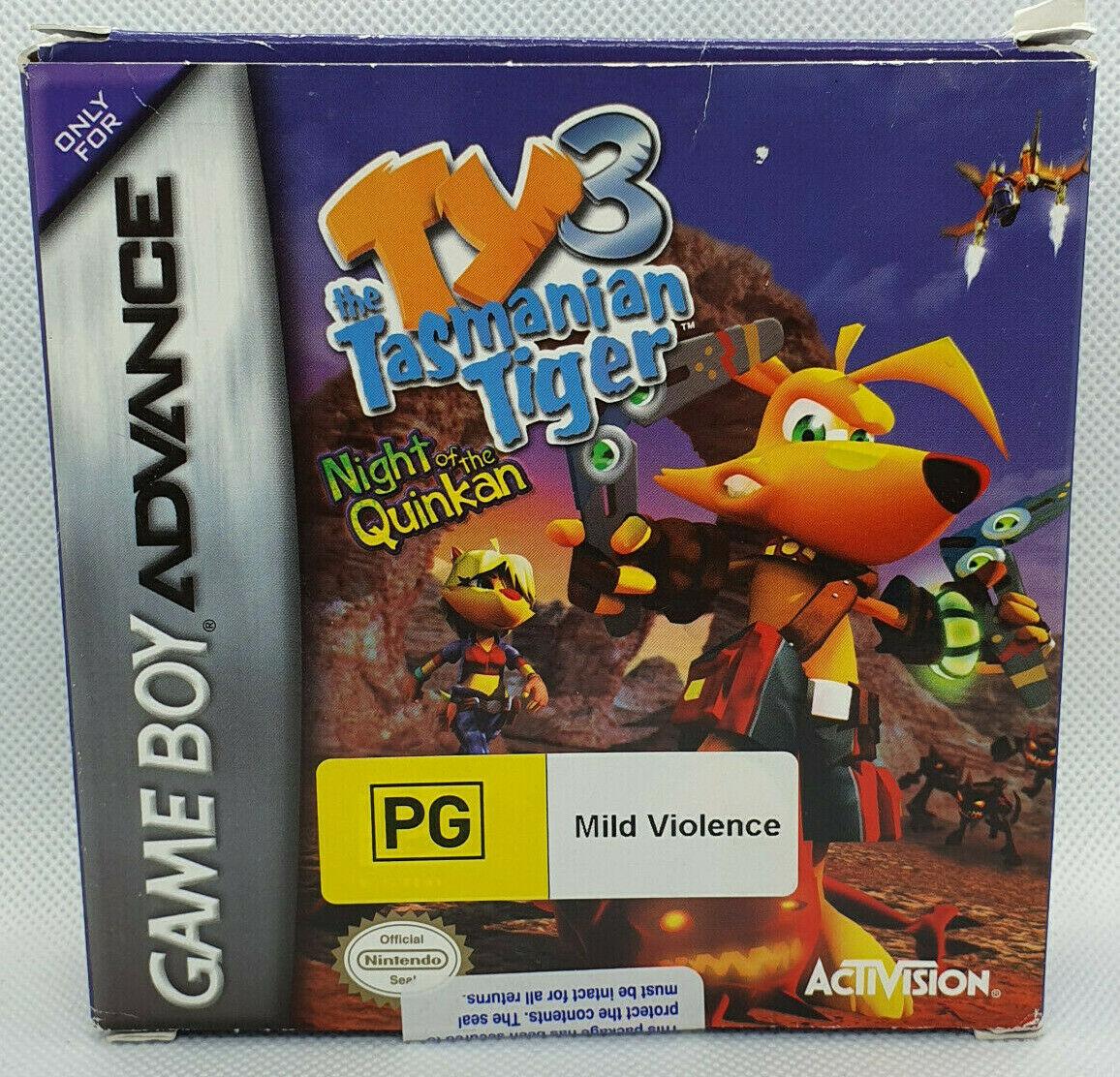 Ty the Tasmanian Tiger 3: Night of the Quinkan Prices PAL GameBoy ...