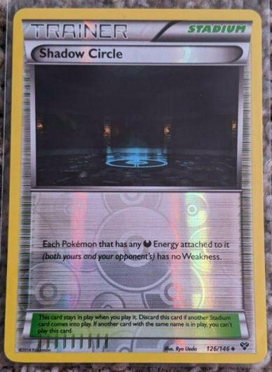 Shadow Circle [Reverse Holo] | Ungraded | Pokemon XY