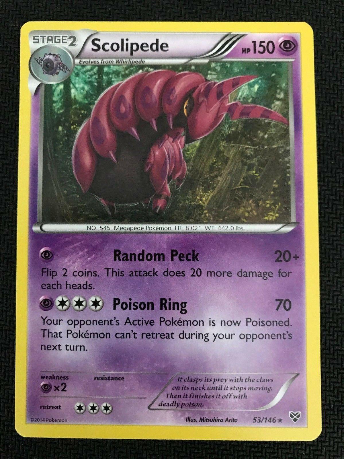 Scolipede #53 Prices | Pokemon XY | Pokemon Cards