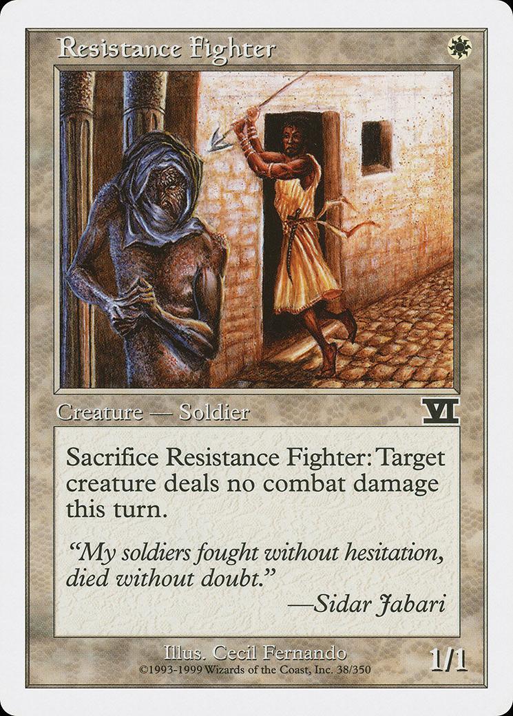 Resistance Fighter Prices | Magic 6th Edition | Magic Cards