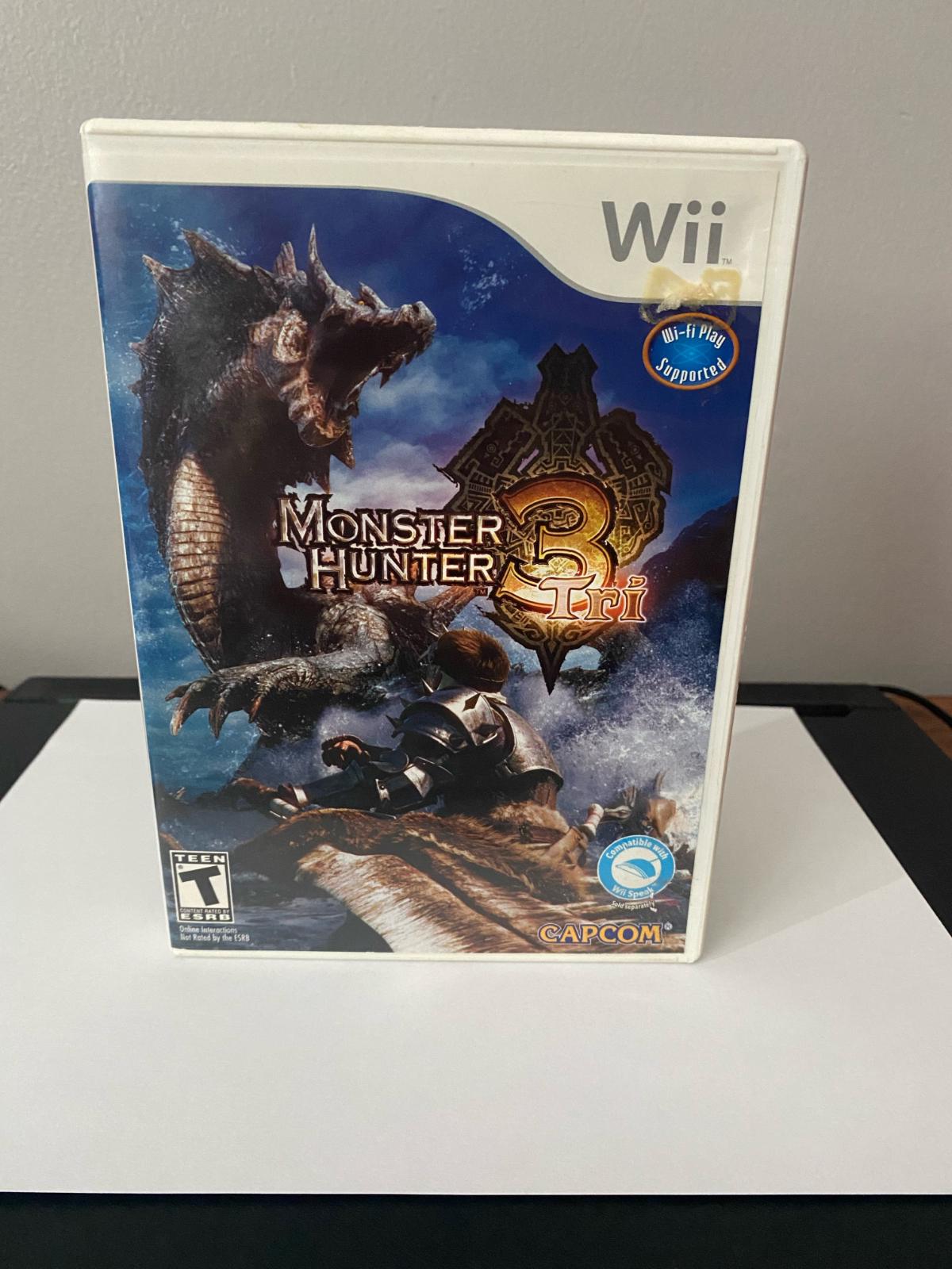 Monster Hunter Tri | Item, Box, and Manual | Wii