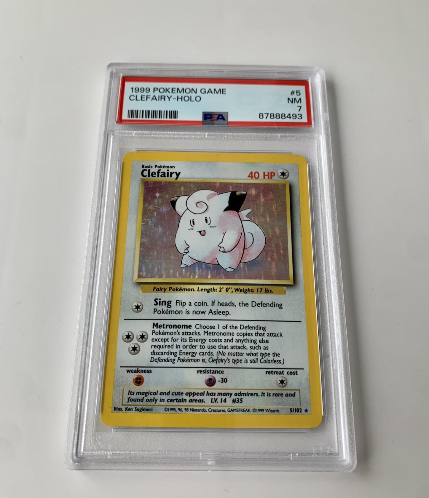 Clefairy | Graded 7 | Pokemon Base Set