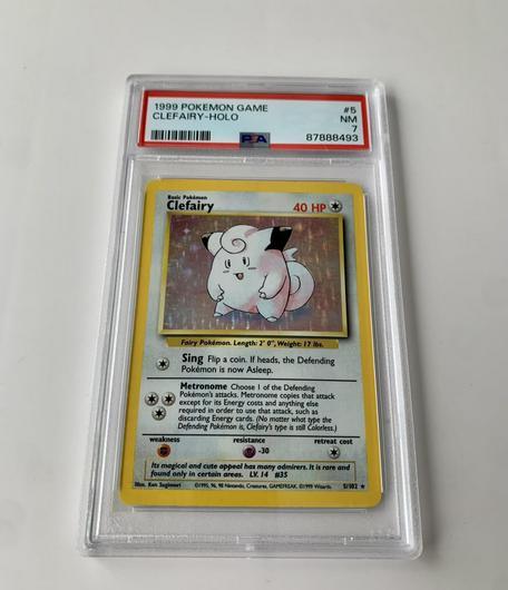 Clefairy | Graded 7 | Pokemon Base Set