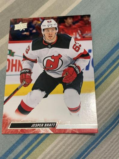 Jesper Bratt | Ungraded | 2022 Upper Deck