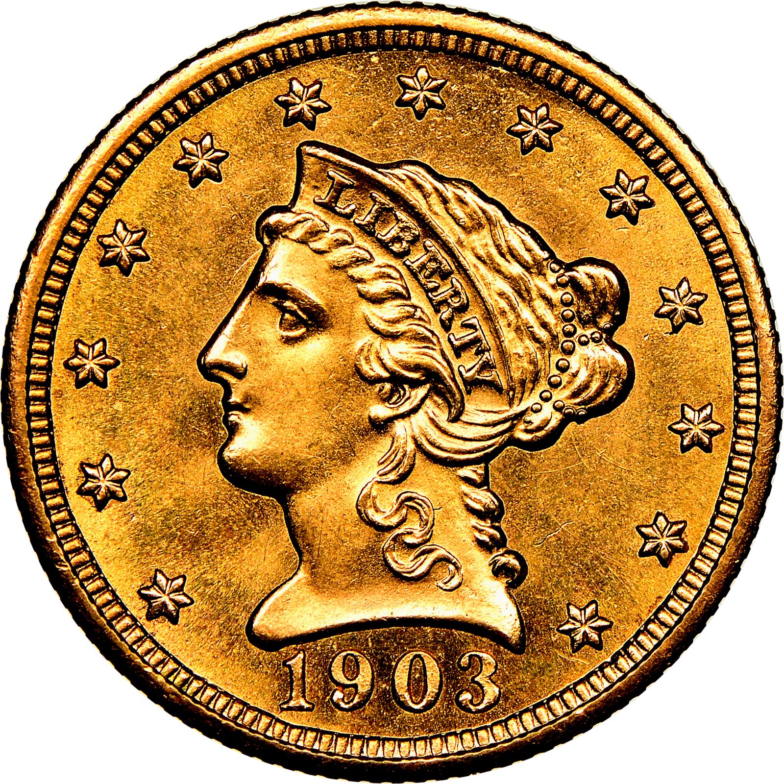 1903 Liberty Head Quarter Eagle Prices | Ungraded, NGC, PCGS Values